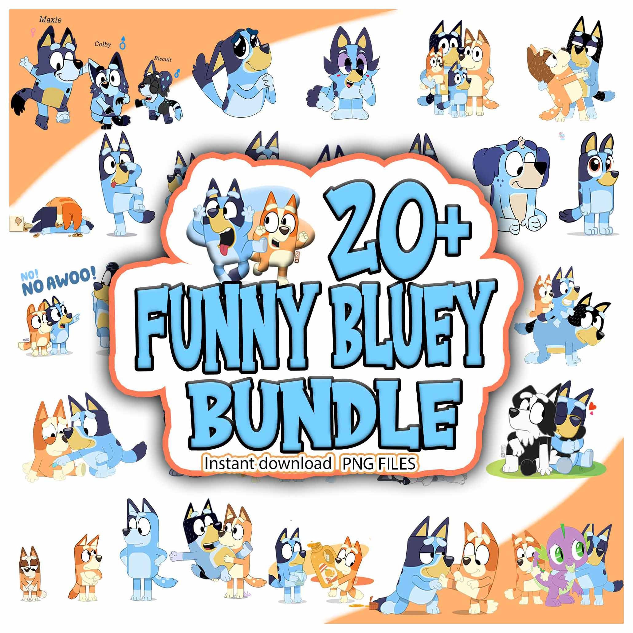 Bluey SVG Bundle, Bluey Cut Files for Cricut, Bluey Svg Clipart, Bluey ...