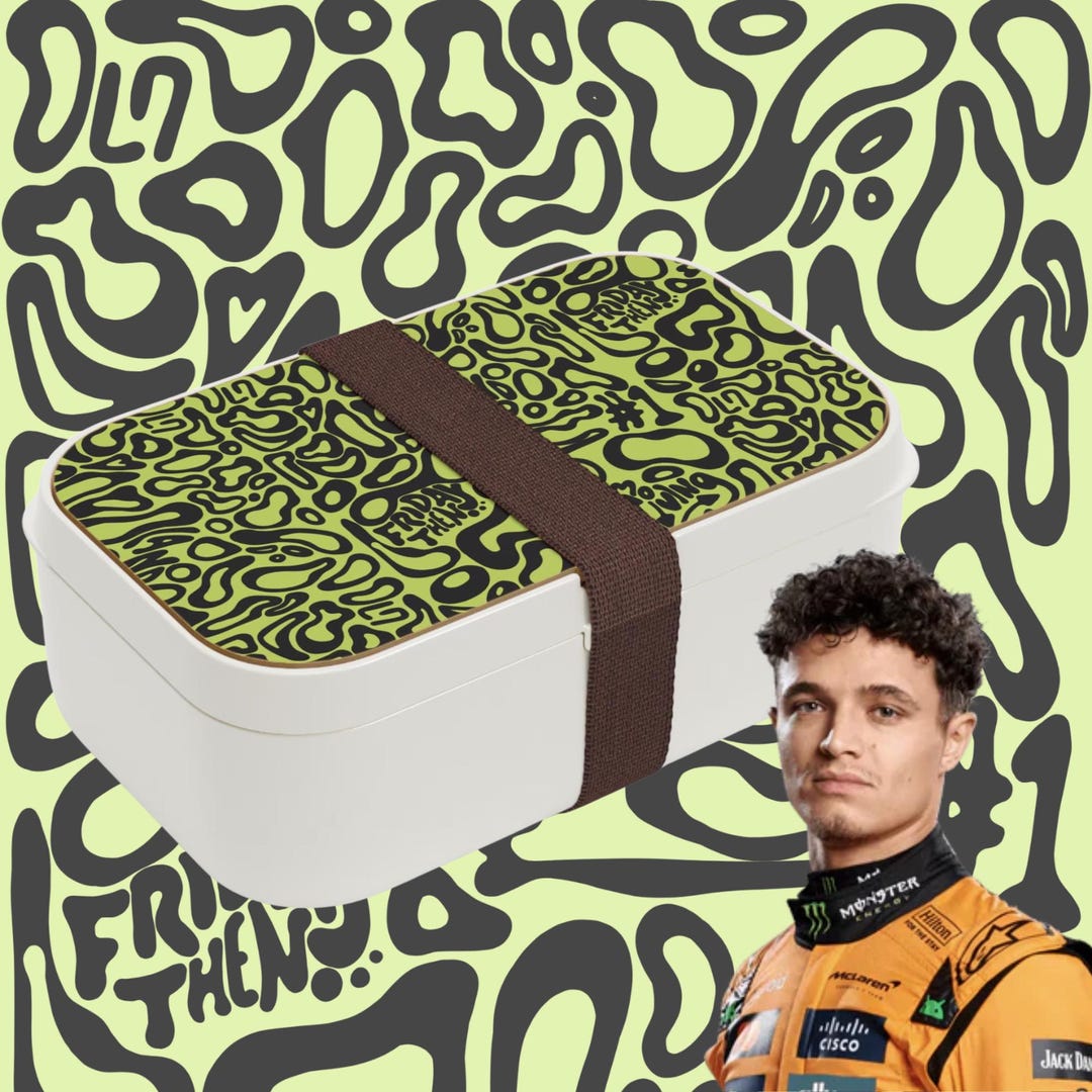 Lando Norris Bento Lunch Box: Gift for F1 Fan - Etsy Australia