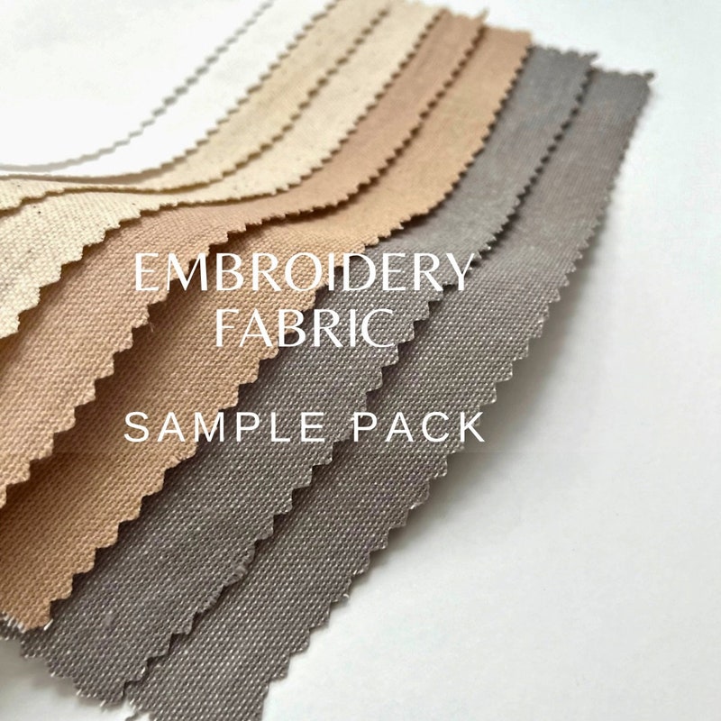 Embroidery Fabric - Etsy