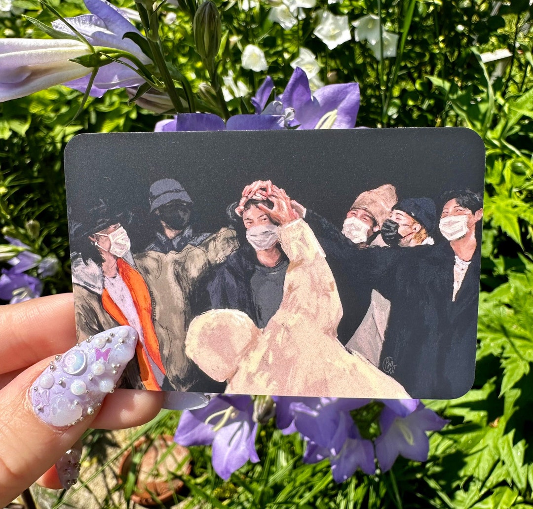 Goodbye Jin Photocard - Etsy