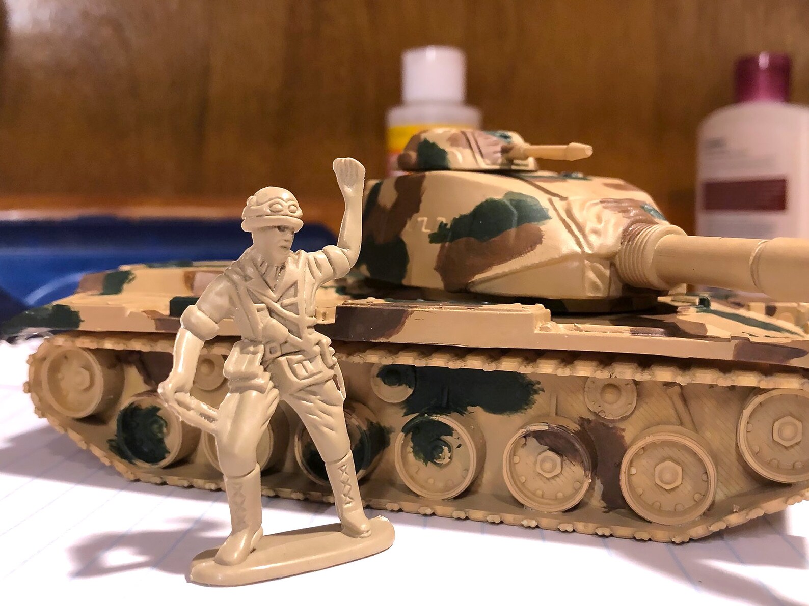Army Men Super Tank M60 Boley 3D Printed Remake - Etsy