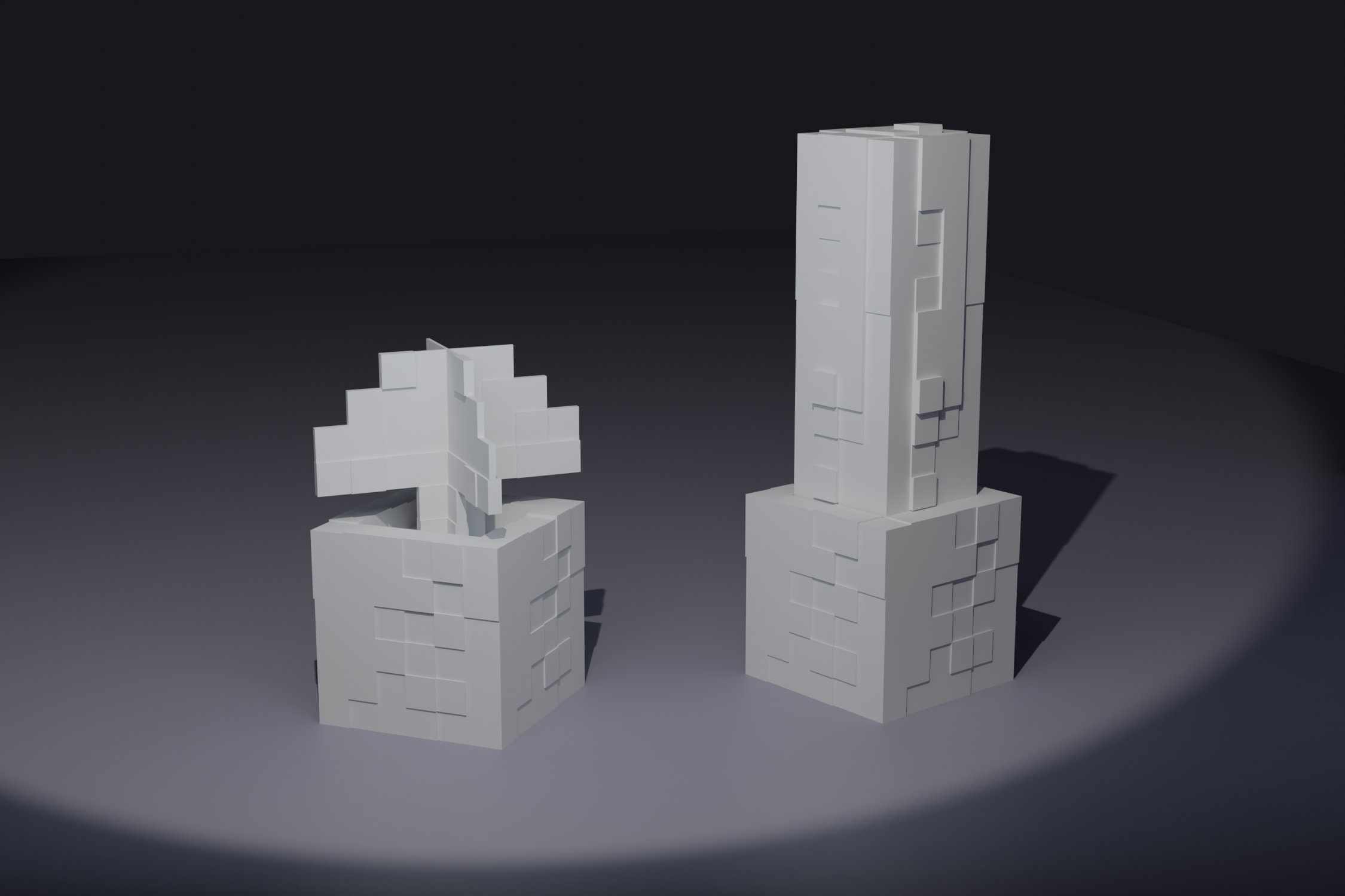 3D Printable Minecraft Flower Pot STL Files - Etsy
