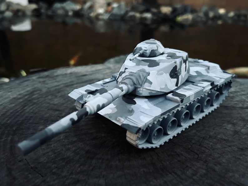 Army Men Super Tank M60 Boley 3D Printed Toy Remake - Etsy Australia