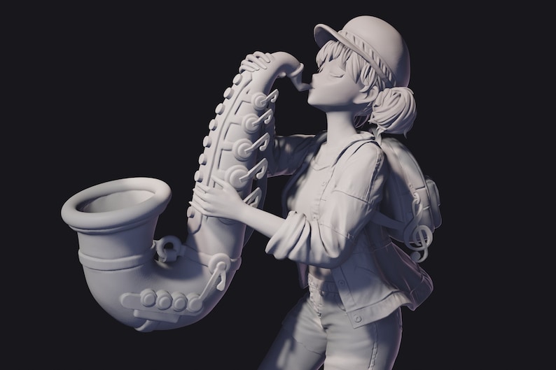 Lilypop Fantasy Character 3D Printable Anime Figure STL File Pack With ...