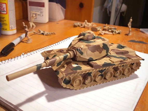 Army Men Super Tank M60 Boley 3D Printed Remake - Etsy