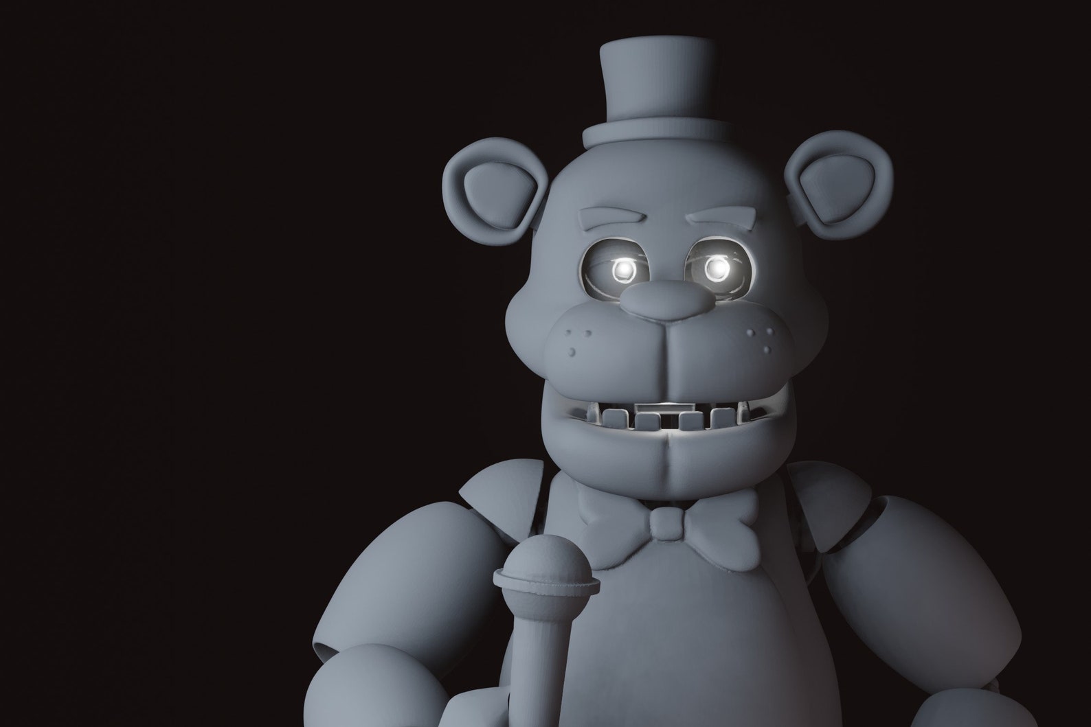 Freddy Fazbear 3D Printable Figure STL File Five Nights at Freddy's - Etsy