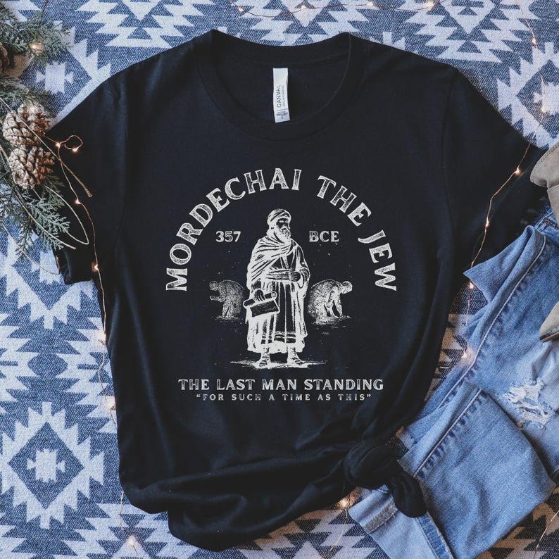 Purim T-shirt | Mordechai the Jew - Etsy UK