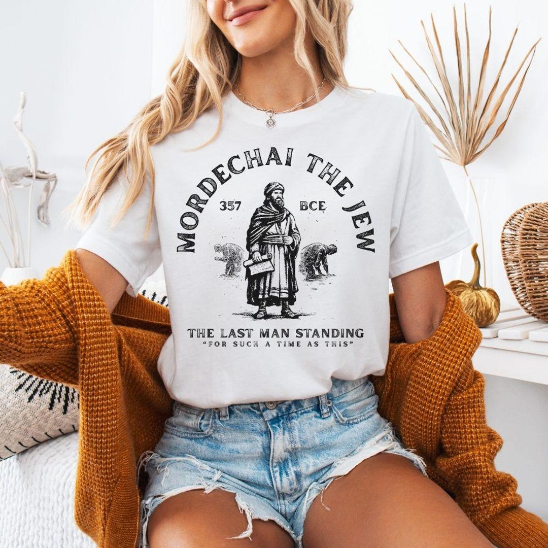 Purim T-shirt | Mordechai the Jew - Etsy UK