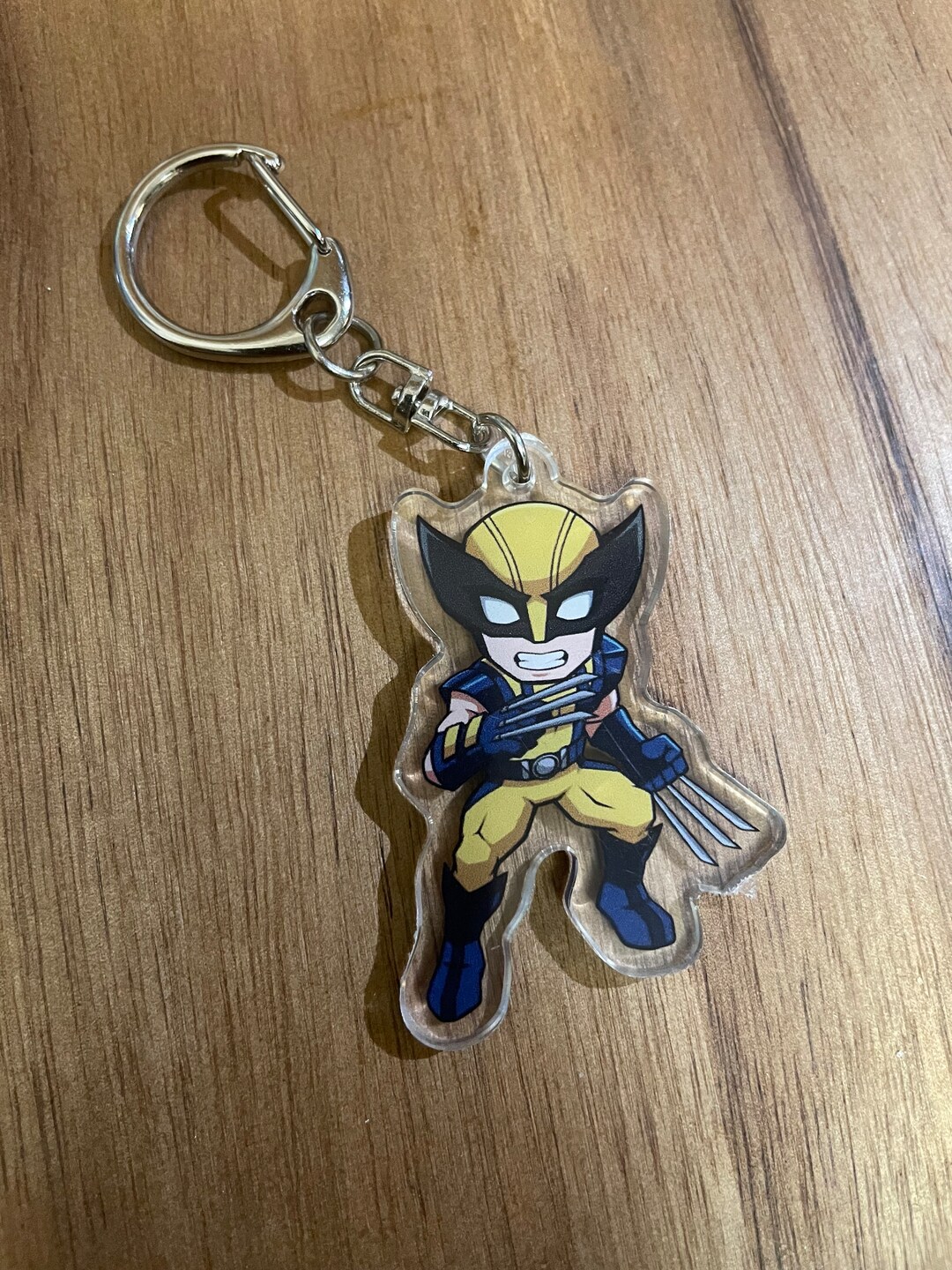 Marvel Wolverine Keychains My Hero Keyrings Acrylic Charms - Etsy