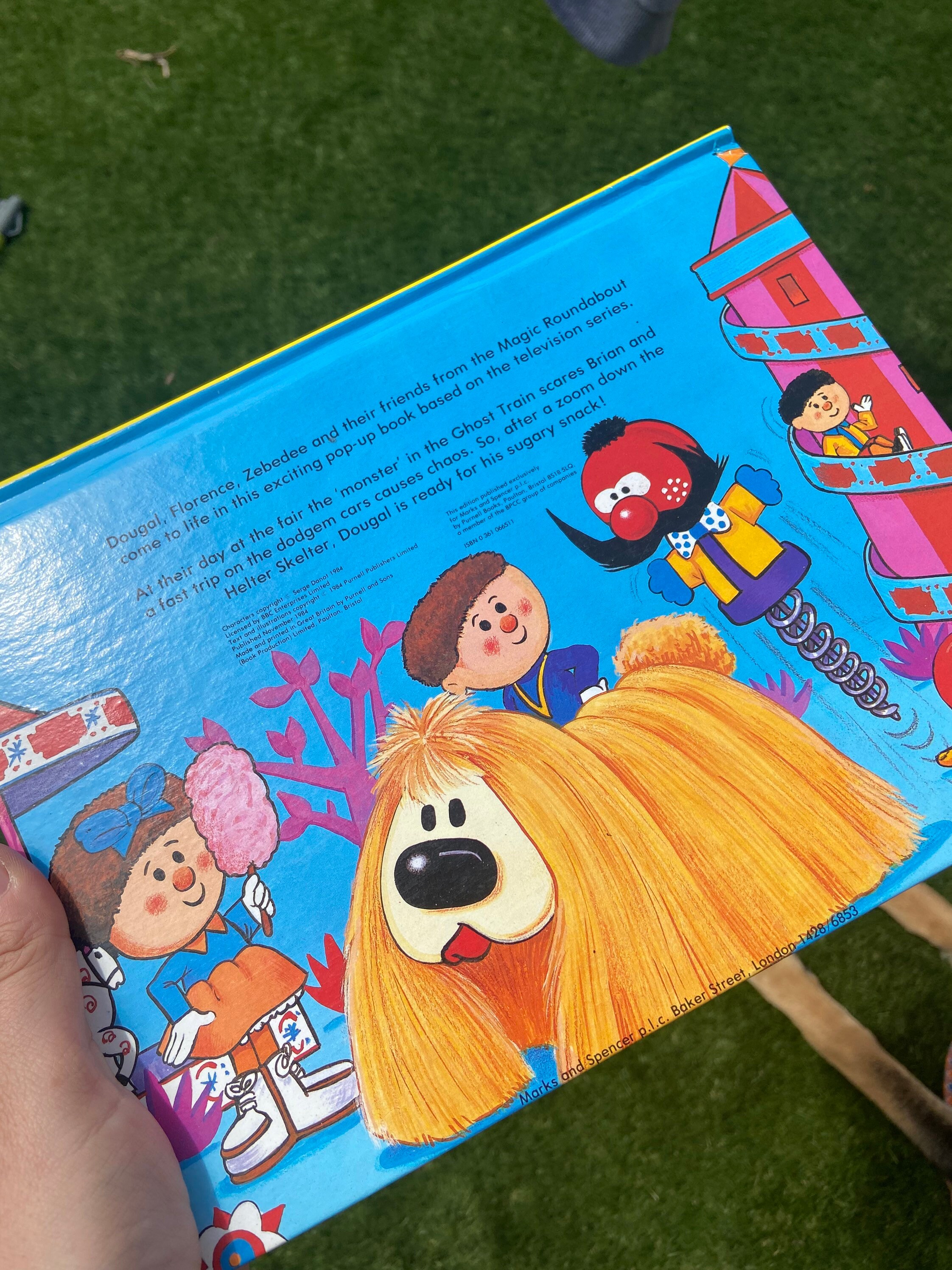 Magic Roundabout Pop up Book 1984 Vintage All the Fun of the Fair St ...