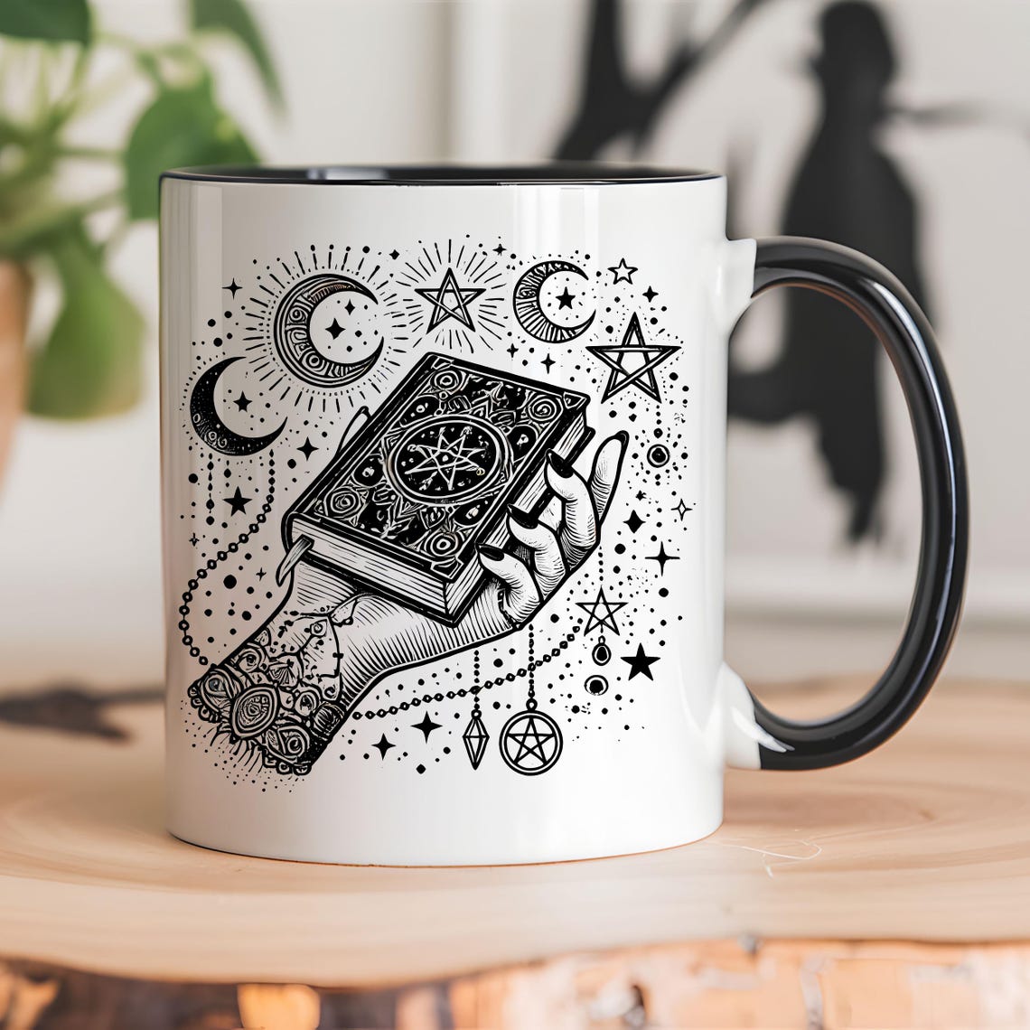 Wiccan Occult Magic Mug, Witches Mug Coffee Mug, Mystical Witchcraft ...