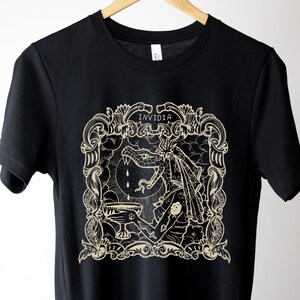 Seven Deadly Sins Invidia (envy) - Dark Art T-shirt, Dark Symbolism ...