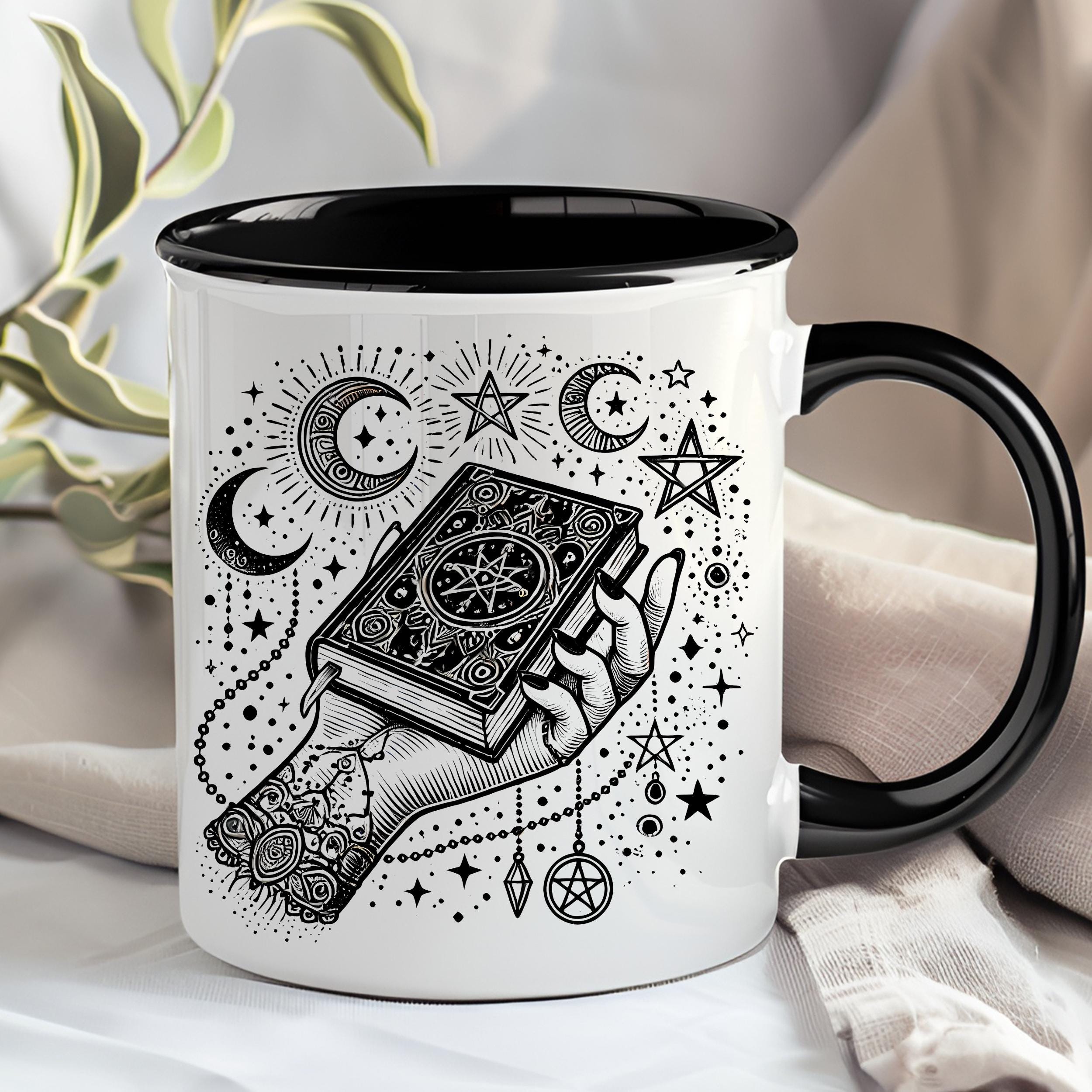 Wiccan Occult Magic Mug, Witches Mug Coffee Mug, Mystical Witchcraft ...