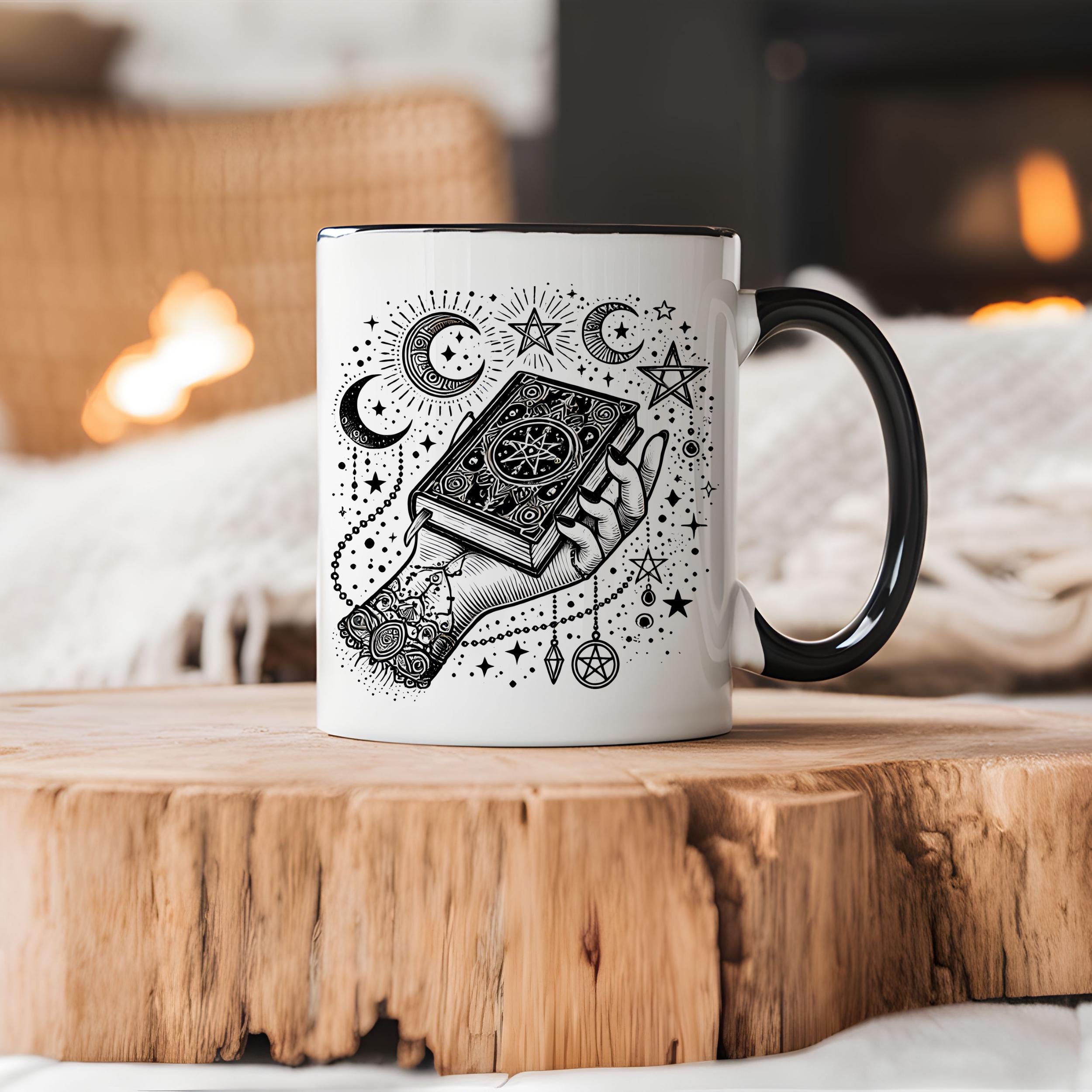 Wiccan Occult Magic Mug, Witches Mug Coffee Mug, Mystical Witchcraft ...