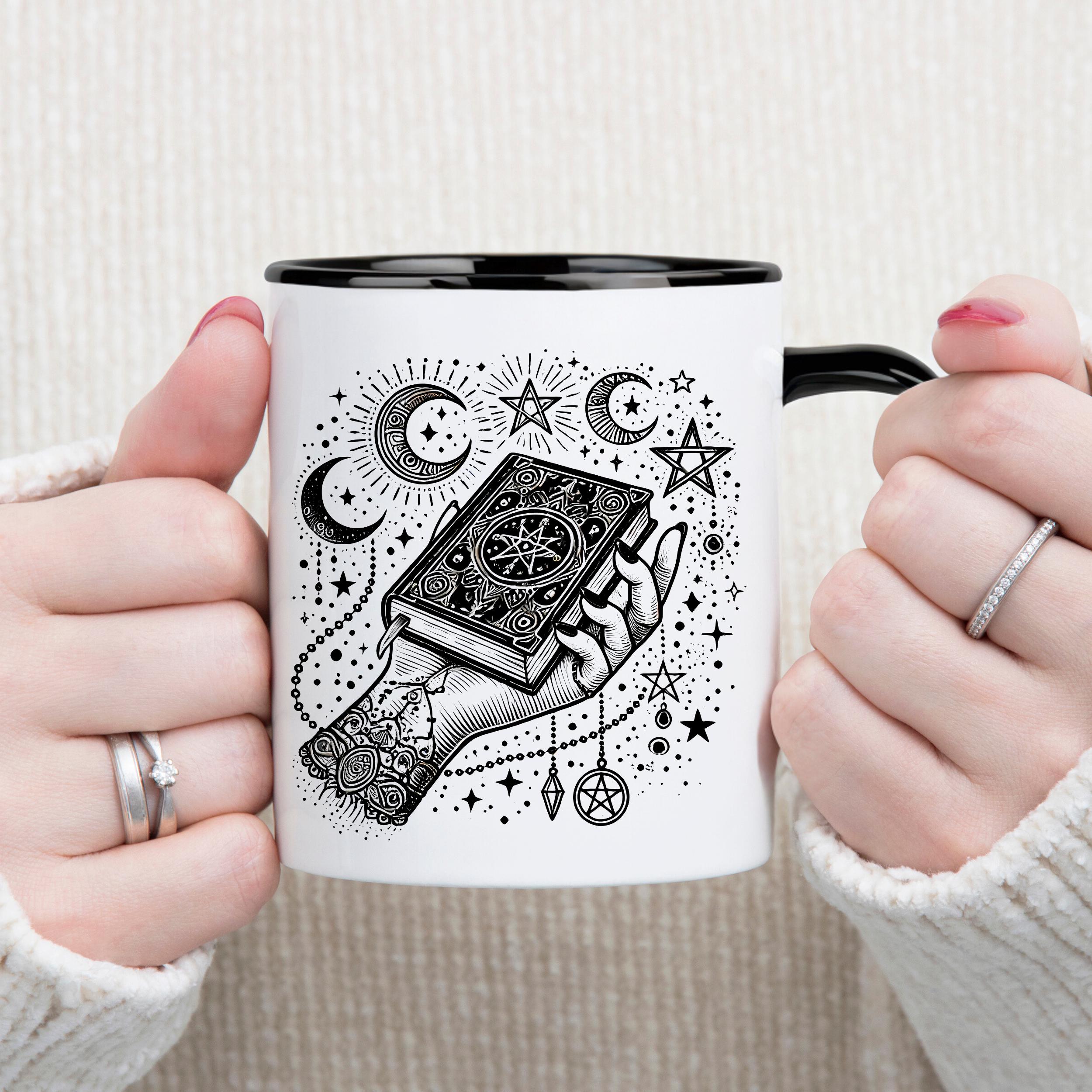 Wiccan Occult Magic Mug, Witches Mug Coffee Mug, Mystical Witchcraft ...