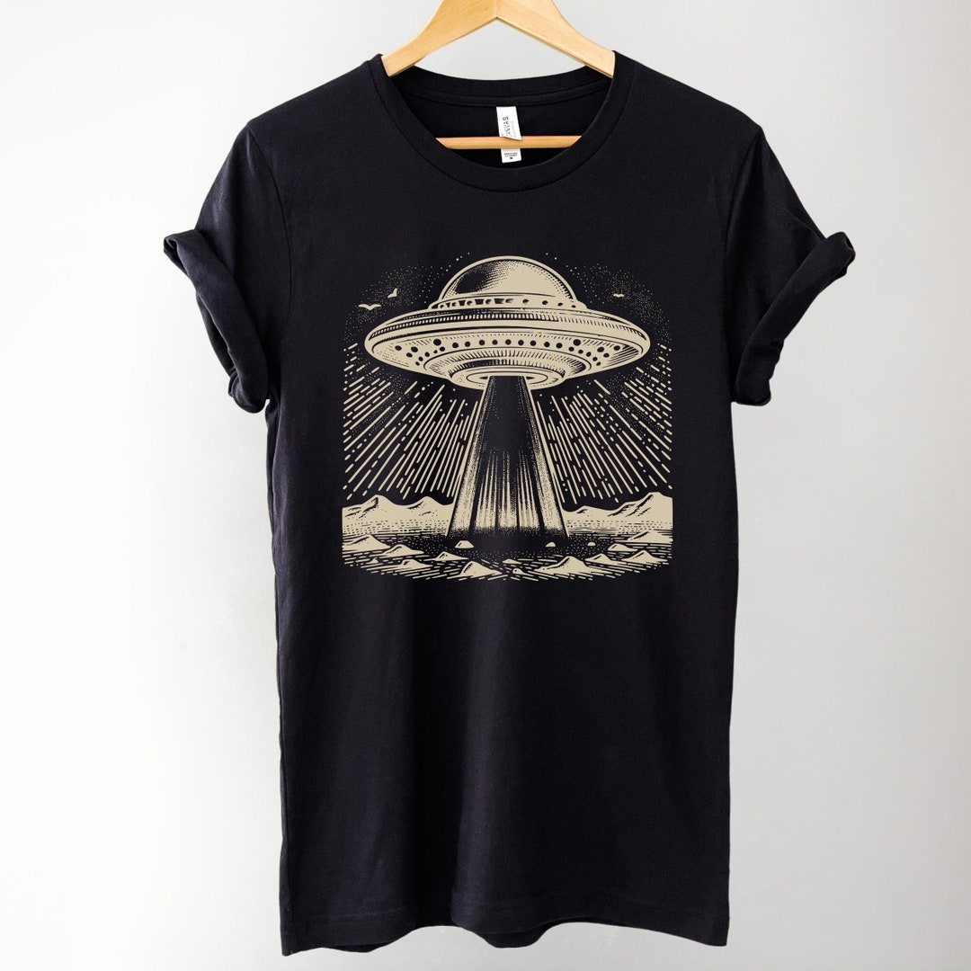 Alien Abduction, Ufo Shirt, Alien Shirt, Sci-fi Tee, Graphic Alien ...
