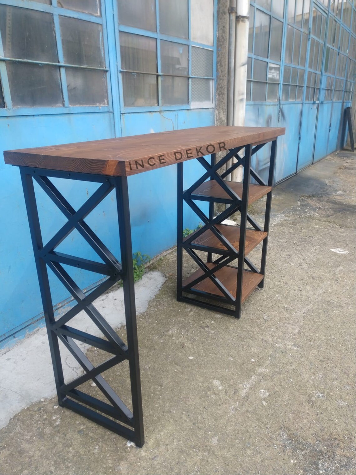 Rustic Bar Table Breakfast Table Kitchen Table Long - Etsy