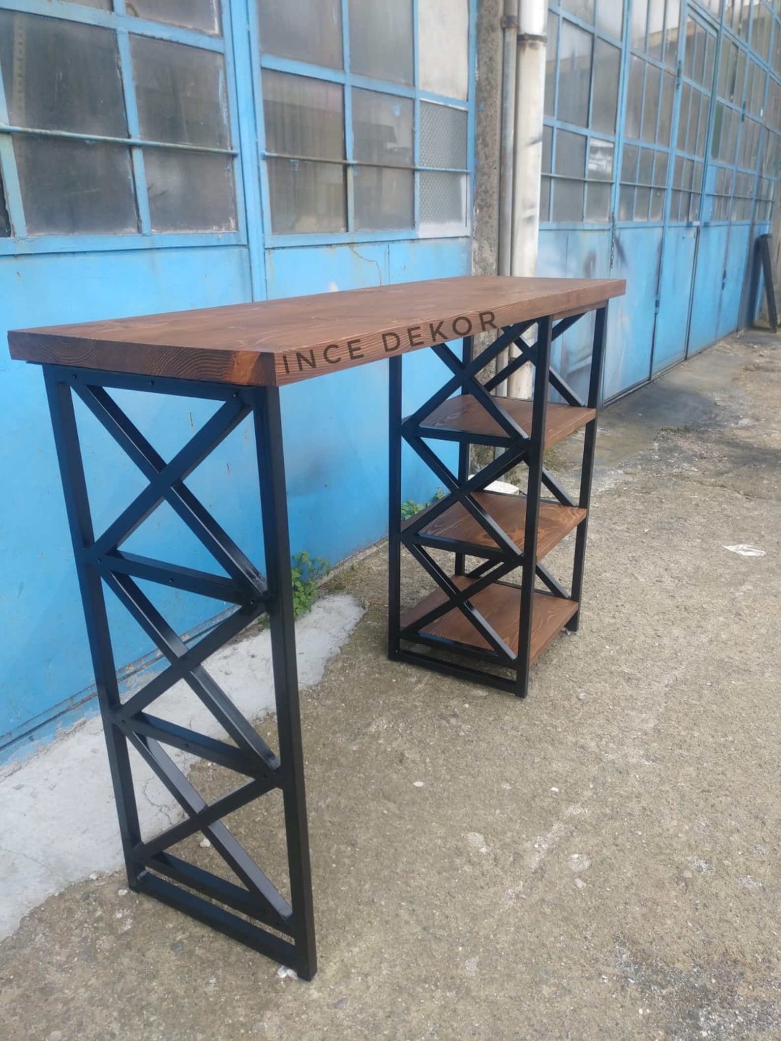 Rustic Bar Table Breakfast Table Kitchen Table Long - Etsy