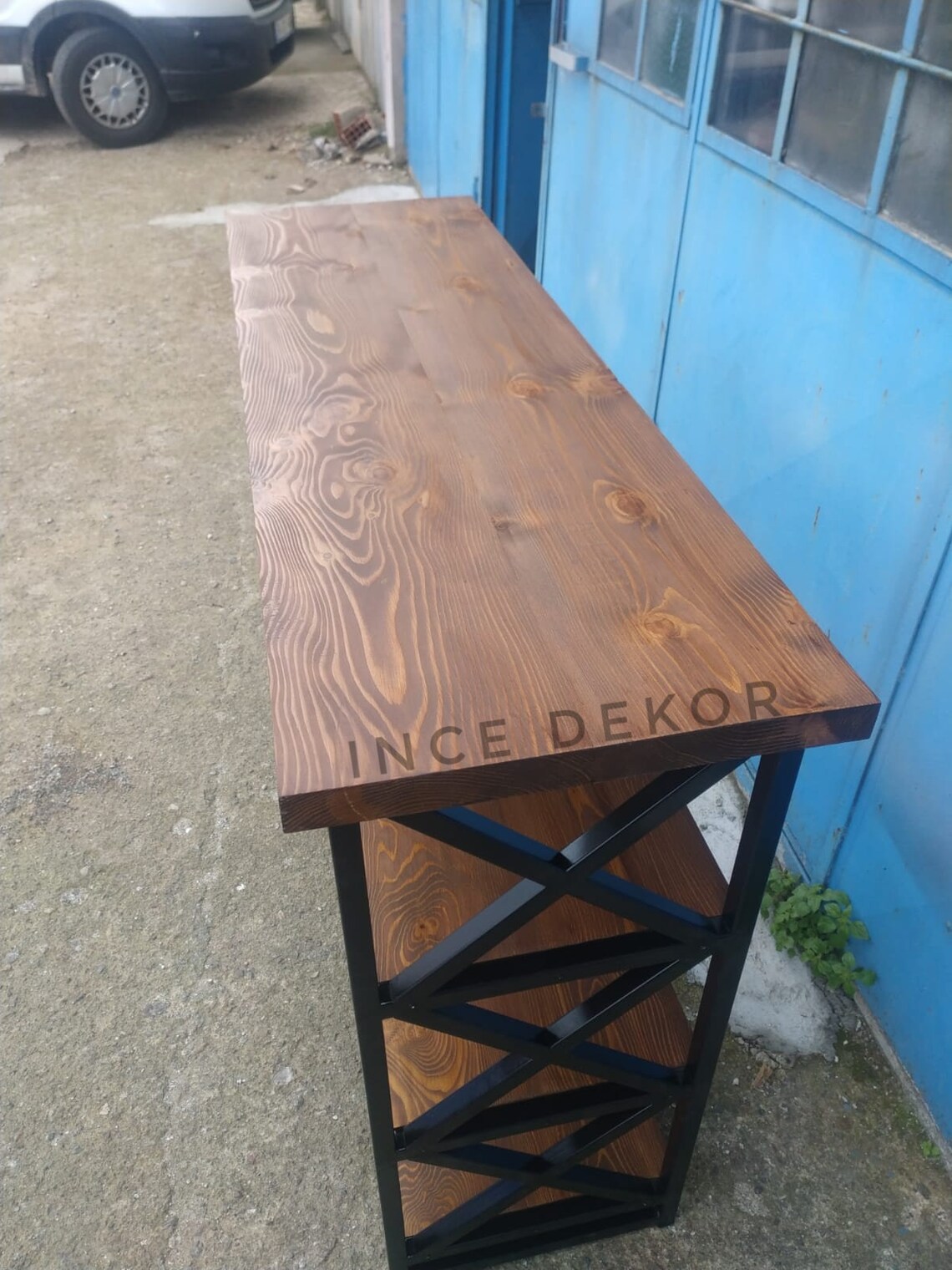 Rustic Bar Table Breakfast Table Kitchen Table Long - Etsy