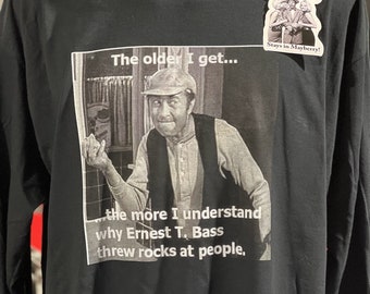 Ernest T Bass Tee Shirt - Etsy