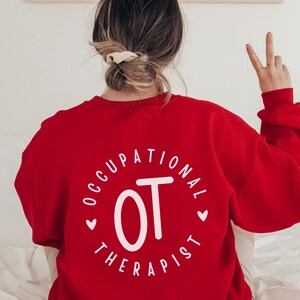 Occupational Therapy Sweatshirt Occupational Therapist Sweatshirt ...