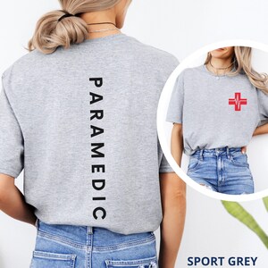 Paramedic Shirt, Emergency Medical Services Tshirt for Work, EMS, First ...