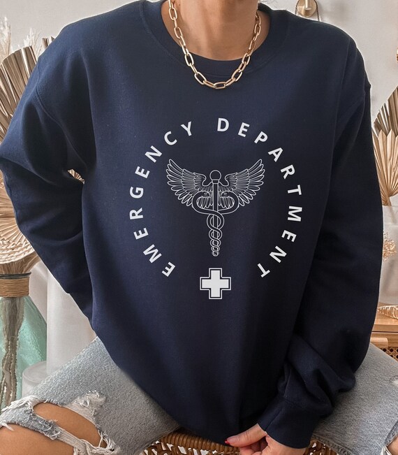 Emergency Department ER Nurse Shirt Nurse Sweatshirt Emergency - Etsy