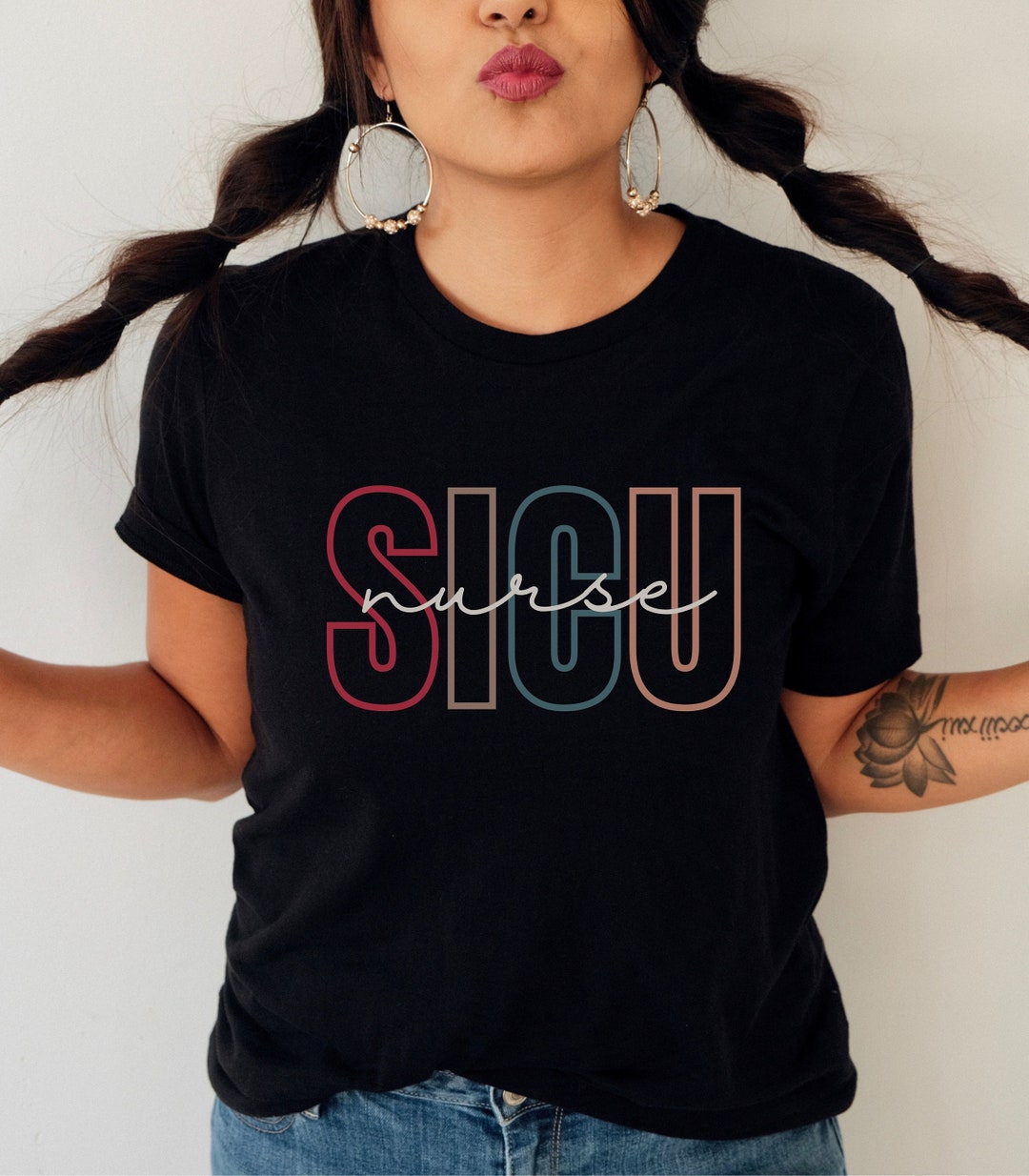 SICU Nurse Shirt SICU Shirt Surgical ICU Nurse Gifts Sicu Nurse Apparel ...