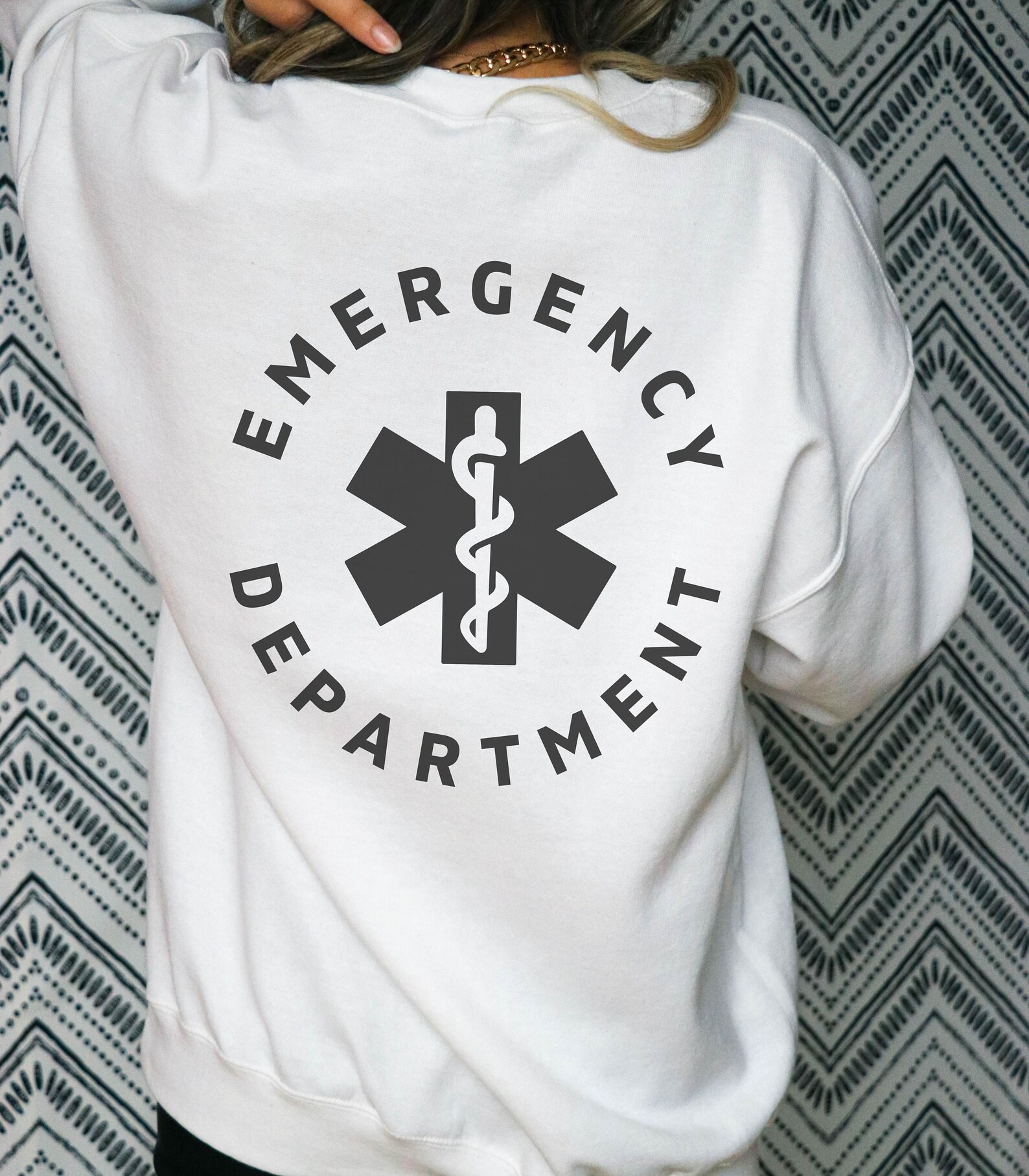 Emergency Department Sweatshirt ER Nurse Shirt Nurse Sweatshirt ...