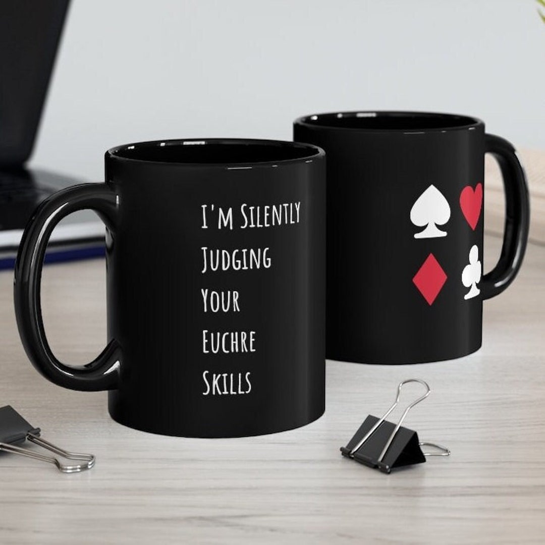 Funny Euchre Mug Euchre Card Game Euchre Lover Euchre Gift Euchre ...
