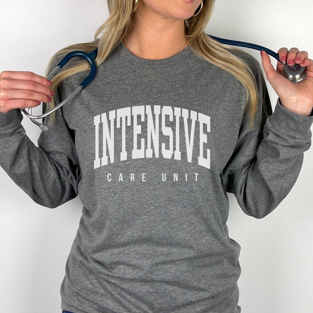 ICU Nurse Long Sleeve Shirt ICU Nurse Long Sleeve Shirt Icu Shirt for ...