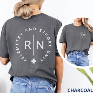 Telemetry and Stroke Unit Nurse Shirt, Cardiac Telemetry Nurse ...