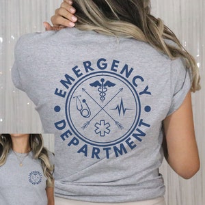 Emergency Department Nurse Shirt ER Nurse Shirt Emergency Nurse Shirt ...
