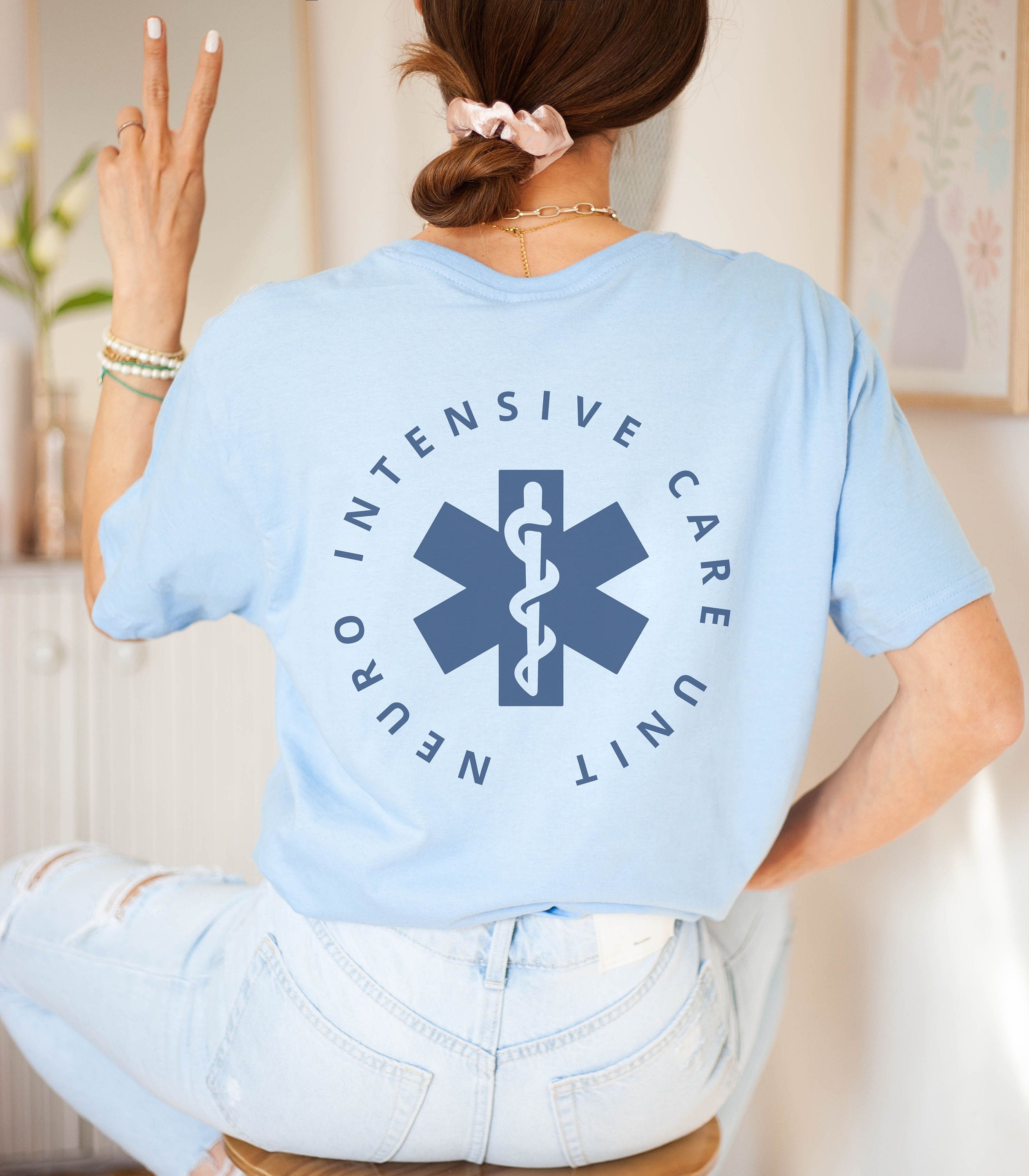 Neuro ICU Nurse Shirt Neuro ICU Nurse Tshirt Neuro ICU - Etsy