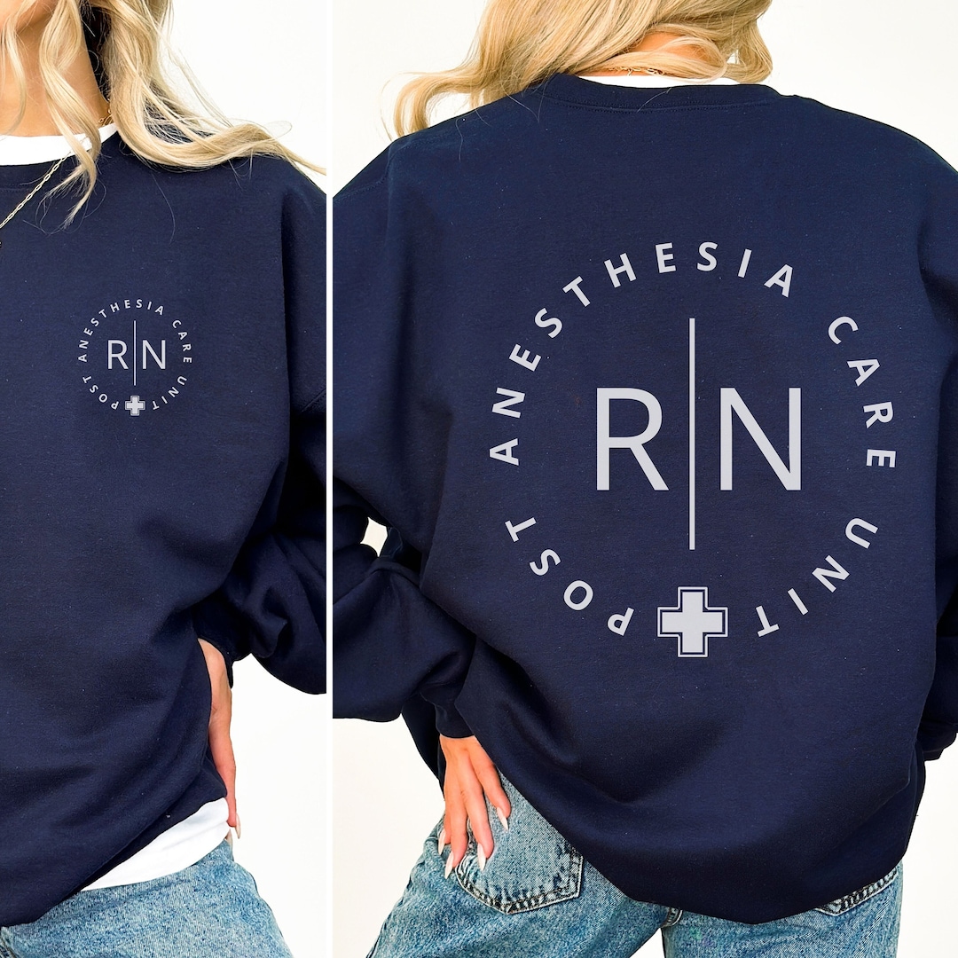 PACU Nurse Sweatshirt, Post Anesthesia Care Unit, PACU Nurse Crewneck ...