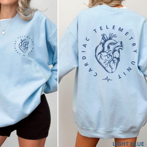 Cardiac Telemetry Nurse Long Sleeve Shirt, Telemetry Nurse Shirt ...