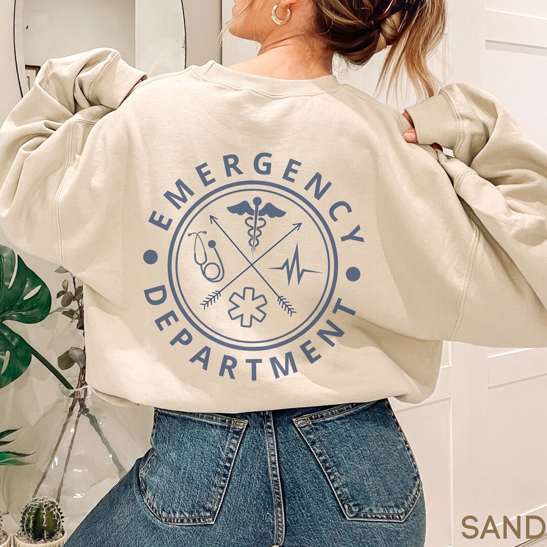 Emergency Department Sweatshirt, Emergency Registration, Emergency ...