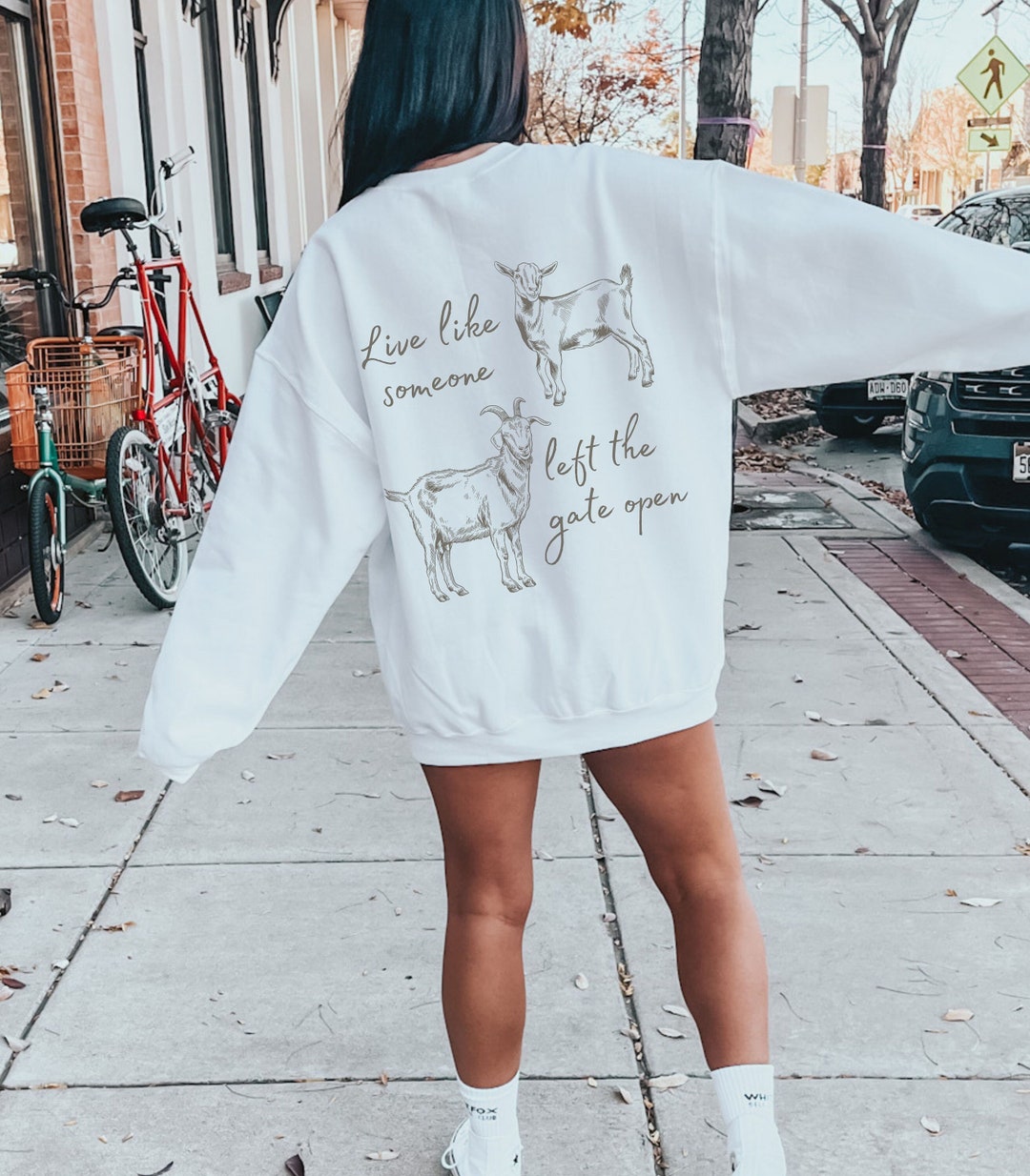 Goat Sweatshirt Goat Lover Gift Goat Gifts Goat Shirt Goat Sweater Goat ...