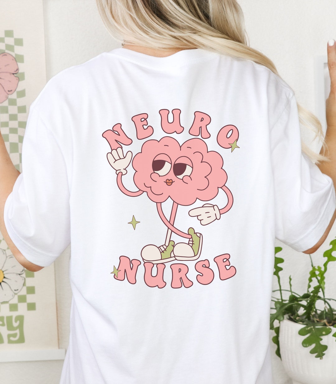 Neuro Nurse Shirt Neuro ICU Nurse Tshirt Neuro RN Crewneck Neuro Nurse ...