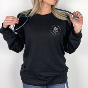 Cardiac Telemetry Nurse Long Sleeve Shirt, Telemetry Nurse Shirt ...