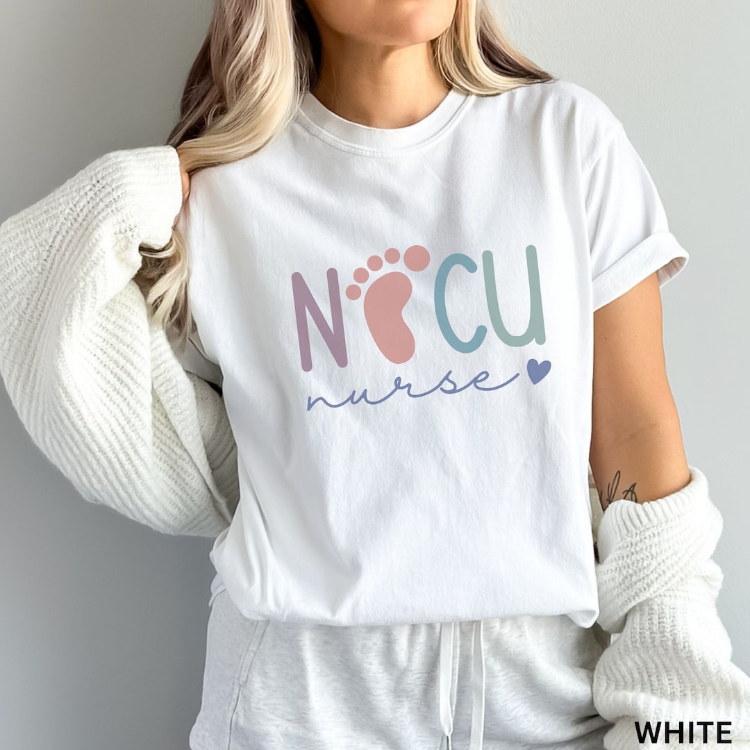 NICU Nurse Shirt, NICU Comfort Colors Shirt, Nicu Nurse Gifts, ICU ...