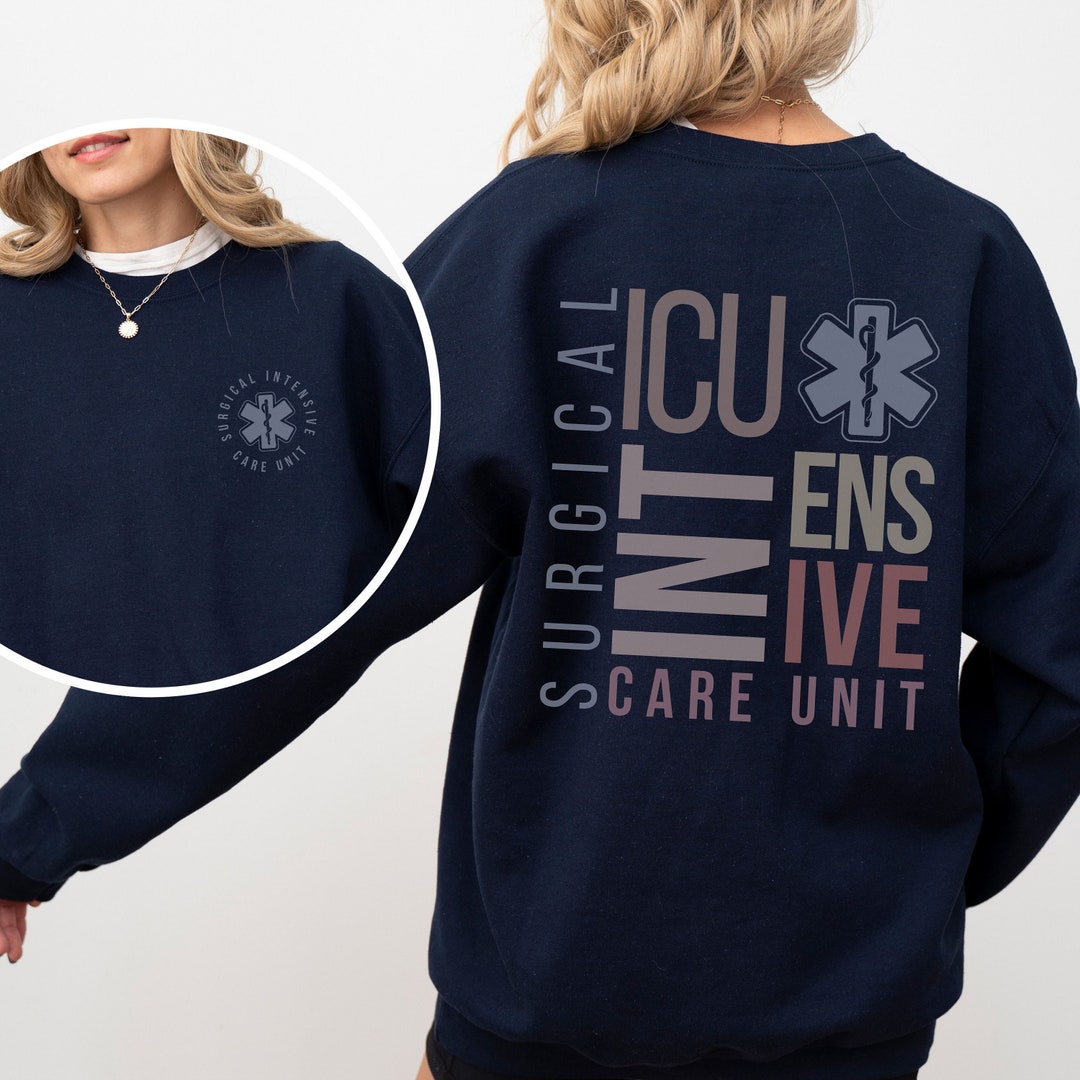 Surgical ICU Nurse Sweatshirt, SICU Nurse Sweater, Surgical ICU ...