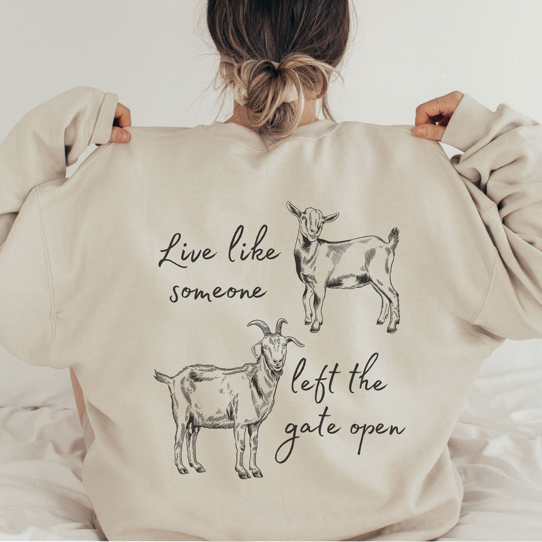 Goat Sweatshirt Goat Lover Gift Goat Gifts Goat Shirt Goat Sweater Goat ...