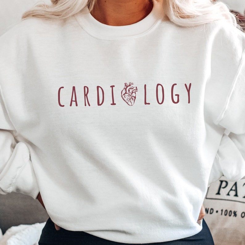 Cardiology Sweatshirt CICU Cardiac Nurse Shirt CVICU Nurse Gift ...