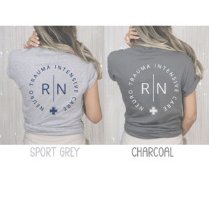 Neuro Trauma Intensive Care Nurse, Neuro Trauma ICU Nurse Shirt, Neuro ...