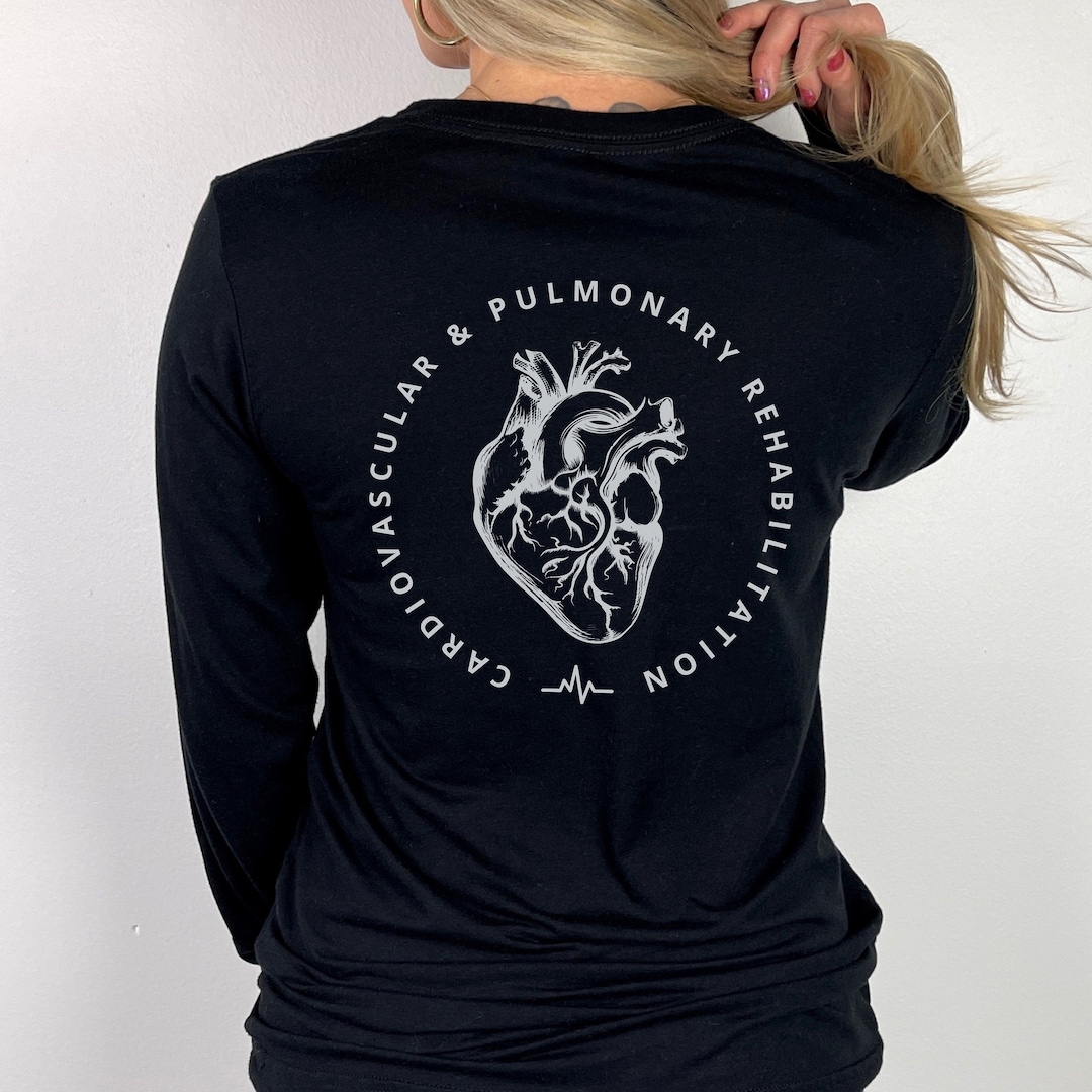 Cardiovascular and Pulmonary Rehabilitation Long Sleeve Nurse Shirt ...