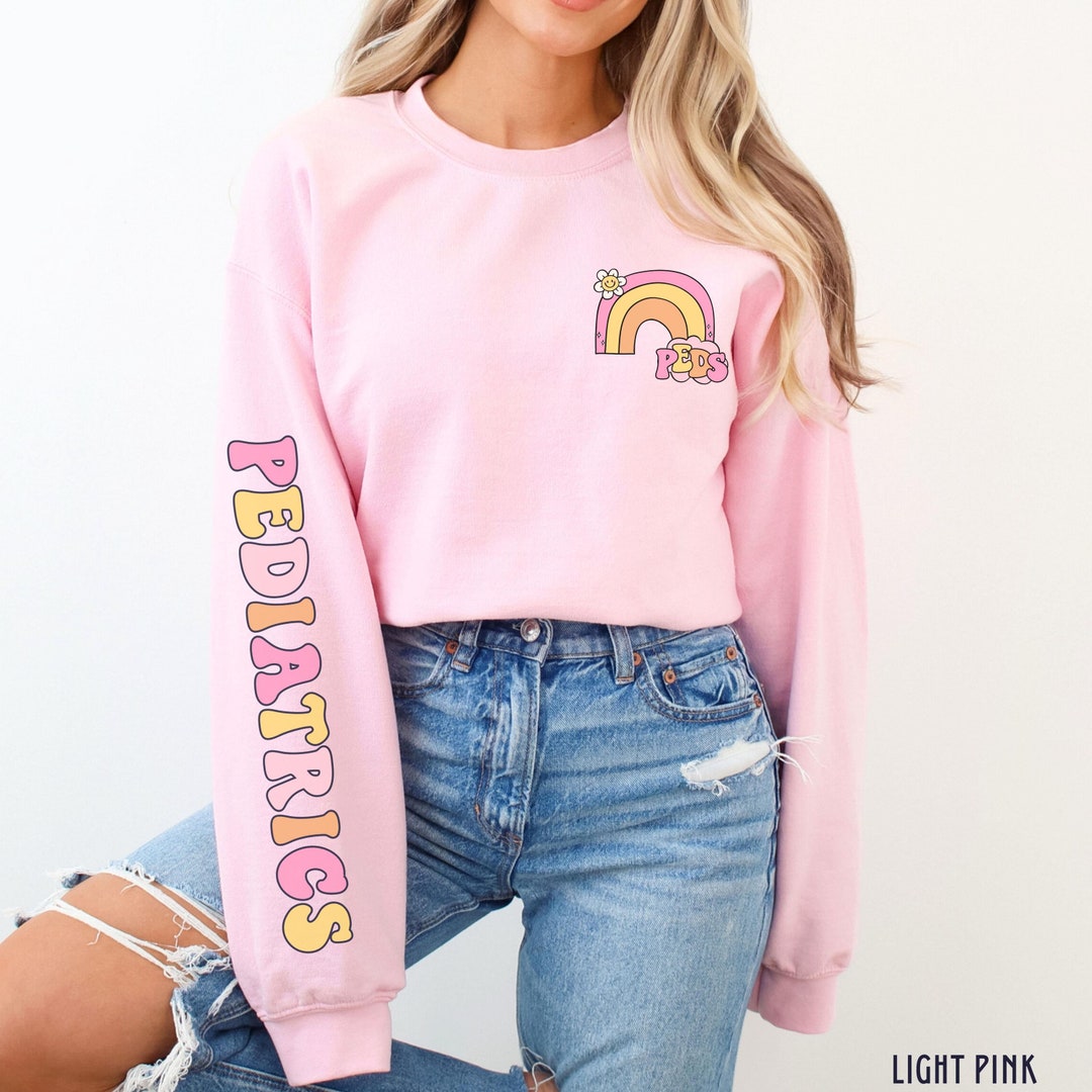 Pediatric Nurse Sweatshirt, Pediatrics Department, Pediatric RN Shirt ...