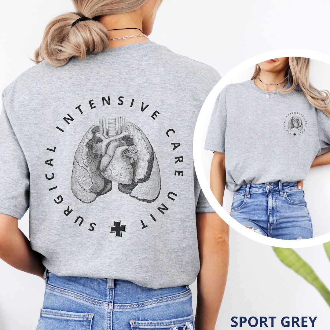 SICU Nurse Shirt, Surgical Nurse Shirt, Surgical Intensive Care Unit ...