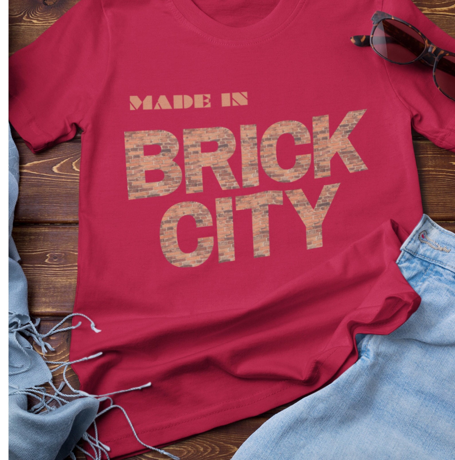 Made in Brick City Tee | Newark NJ T-shirt | Hometown Tshirt ...