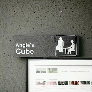 Customizable the Office Sign Cubicle 2 Sizes Available - Etsy